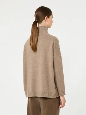Max Mara Wool Knit Turtleneck Jumper