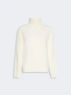 Max Mara Wool And Silk Knit Turtleneck