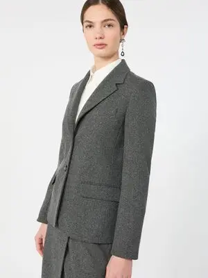 Max Mara Jacquard Jersey Blazer