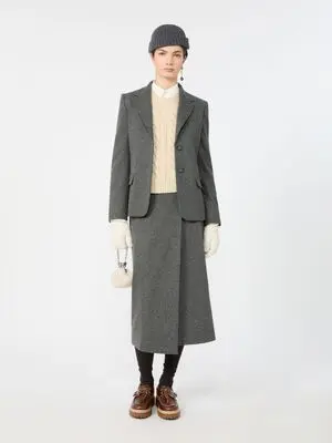 Max Mara Jacquard Jersey Blazer