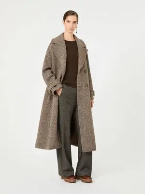 Max Mara Micro Jacquard Jersey Trousers