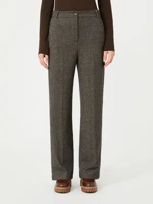 Max Mara Micro Jacquard Jersey Trousers