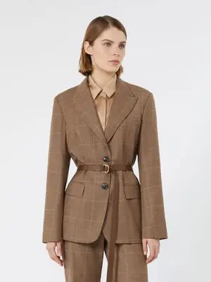 Max Mara Wool Flannel Blazer