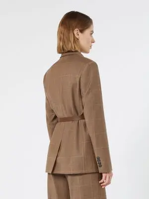 Max Mara Wool Flannel Blazer