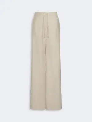 Max Mara Stretch Wool Flannel Joggers