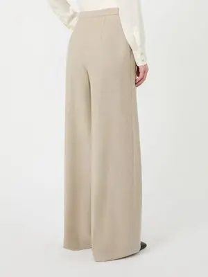 Max Mara Stretch Wool Flannel Joggers