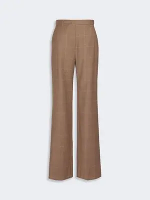 Max Mara Straight-fit Wool Flannel Trousers