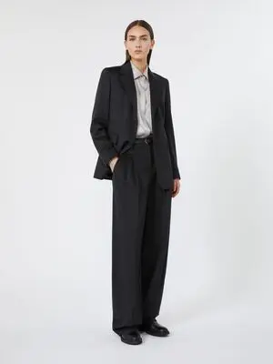Max Mara Wool Wide-leg Trousers