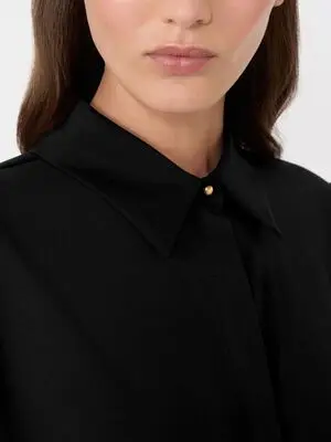 Max Mara Woolen Cloth Shirt Dress