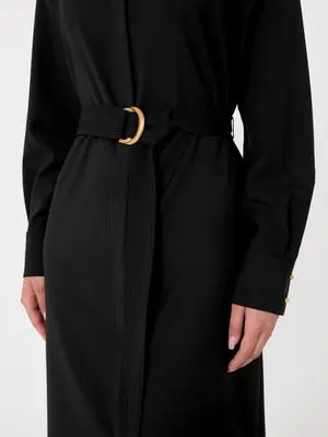 Max Mara Woolen Cloth Shirt Dress
