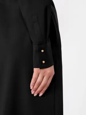 Max Mara Woolen Cloth Shirt Dress