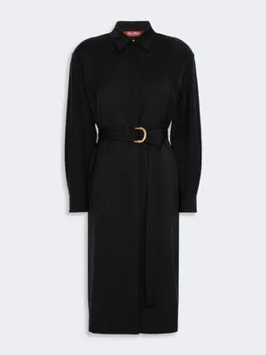 Max Mara Woolen Cloth Shirt Dress
