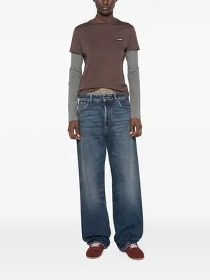 Miu Miu Layered Cotton T-shirt