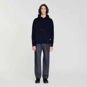 Sandro Cotton Oversized Hoodie
