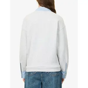 Rails Zavier Layered Cotton Sweatshirt