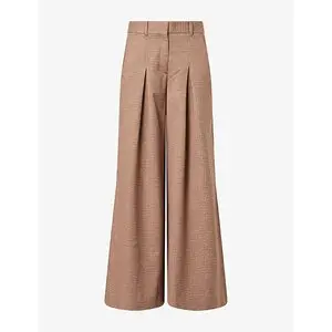 ME+EM Ultimate Wide-leg Twill Trousers
