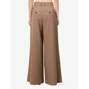 ME+EM Ultimate Wide-leg Twill Trousers
