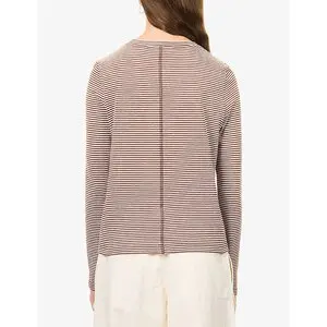 ME+EM Me + Em Striped Cotton T-shirt