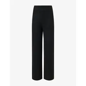 Le Kasha Banvir Flared-leg Cashmere Trousers - Black