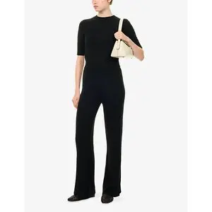 Le Kasha Banvir Flared-leg Cashmere Trousers