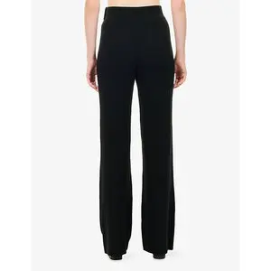 Le Kasha Banvir Flared-leg Cashmere Trousers