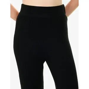 Le Kasha Banvir Flared-leg Cashmere Trousers