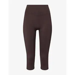 ADANOLA Ultimate Capri Leggings - Coffee Bean