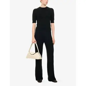 Le Kasha Boxy Short-sleeve Cashmere Jumper