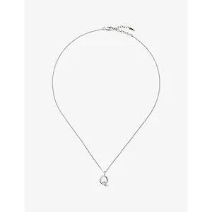 MISSOMA Curly Molten Mini Initial Q -plated Sterling- Necklace - Silver