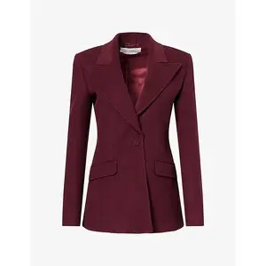 Gabriela Hearst Leiva Single-breasted Cashmere-blend Blazer