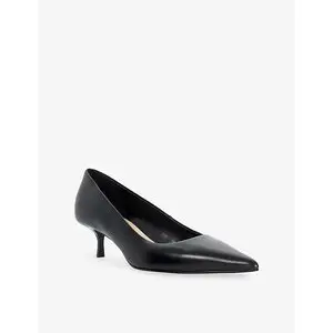 DUNE Amira Leather Heeled Courts