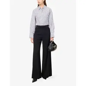 ME+EM Me + Em Tapered Wool-blend Trousers