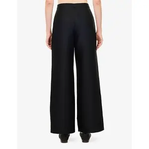 Le Kasha Wool-blend Wide-leg Trousers
