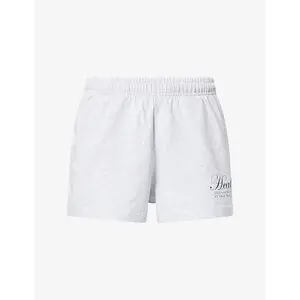 SPORTY & RICH Ny Health Disco Cotton Shorts