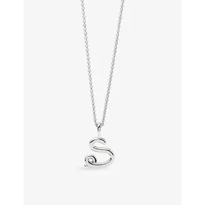 MISSOMA Curly Molten Mini Initial S -plated Sterling Necklace - Silver