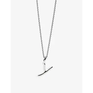 MISSOMA Curly Molten Mini Initial Y Sterling Necklace - Silver