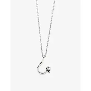 MISSOMA Curly Molten Mini Initial U Plated Sterling Necklace