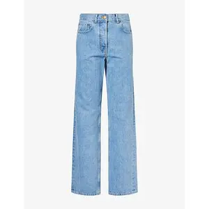 Thom Browne Classic 5-pocket Straight-leg Denim Jeans