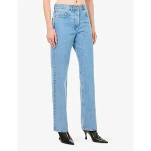 Thom Browne Classic 5-pocket Straight-leg Denim Jeans