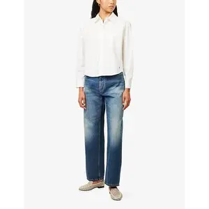 Max Mara Boxy-fit Patch-pocket Cotton Shirt