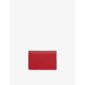 Smythson Panama Branded Leather Card Holder - One-color