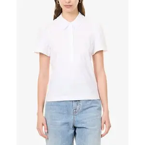 ME+EM Frilled-trim Cotton Shirt