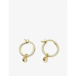 MISSOMA June Birthstone Mini Charm Hoop Earrings - Gold