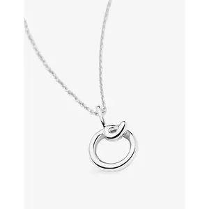 MISSOMA Curly Molten Mini Initial O Sterling Necklace - Silver