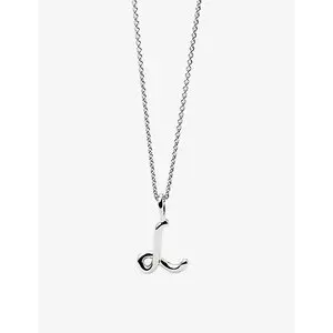 MISSOMA Curly Molten Mini Initial L -plated Sterling- Necklace