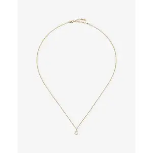 MISSOMA Fine Initial Mini G 14ct Yellow Pendant Necklace - Gold