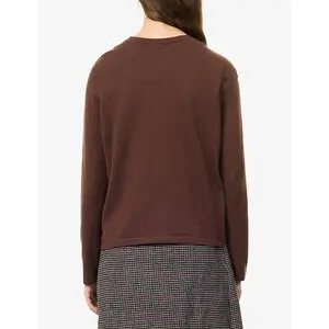 Rails Round-neck Cotton-blend T-shirt