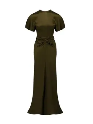 Victoria Beckham Isabella Crêpe Satin Gown