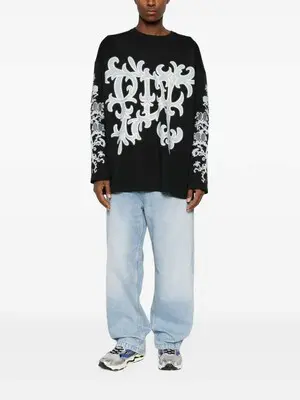 PDF Long-sleeve T-shirt With Graphic Print