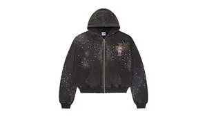 VALE FOREVER Pluto Cluster Zip Up Hoodie